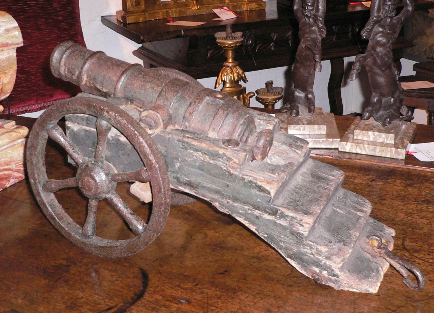 1015 An 18th century iron signal cannon 18th century | John D. Dunn ...