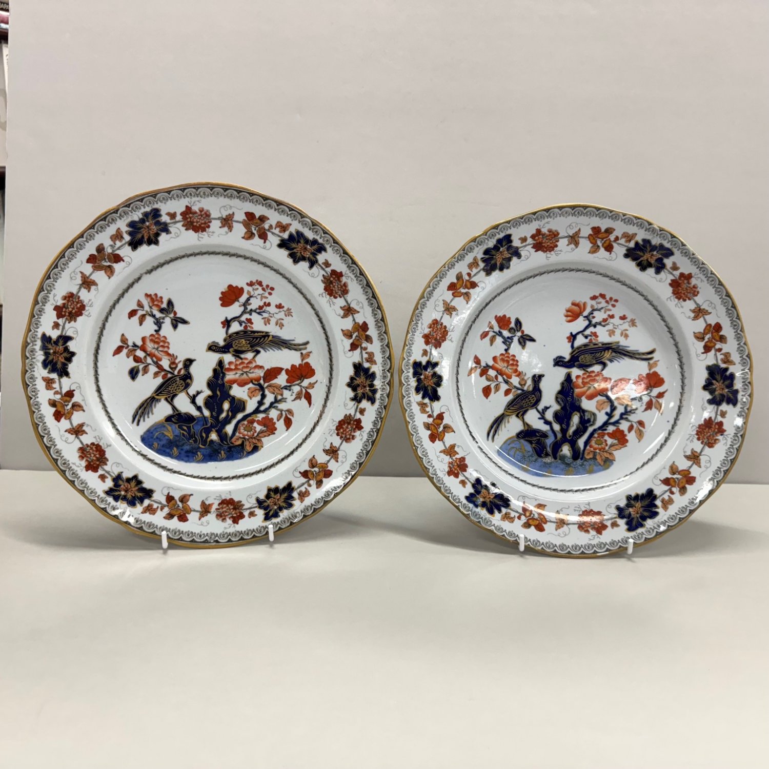 A Pair of 19th Century Minton Plates c.1836-41 | Abbott's Antiques ...