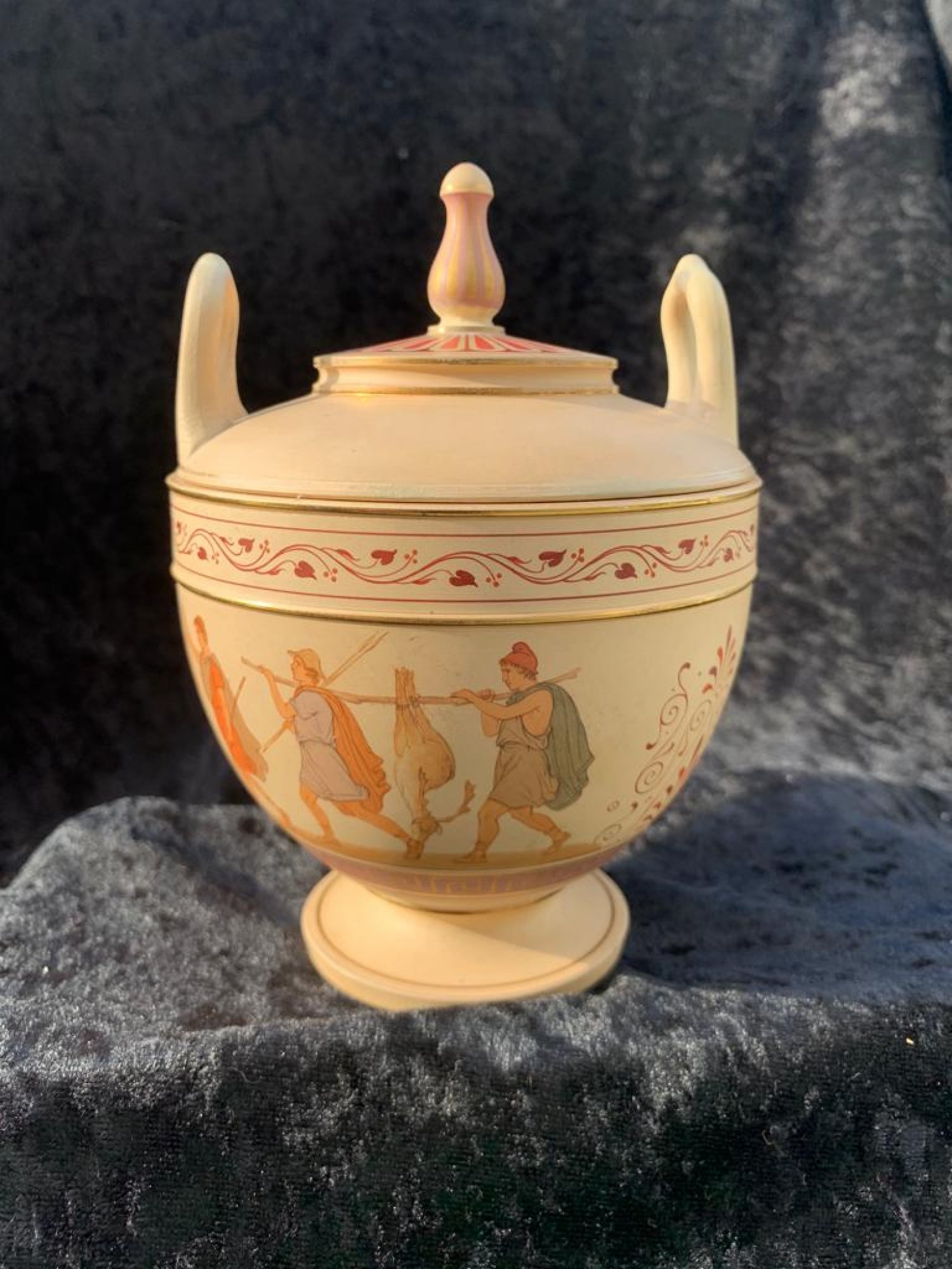 Ipsen cane ware two handle vase c.1830 | Alan Landis Antiques ...