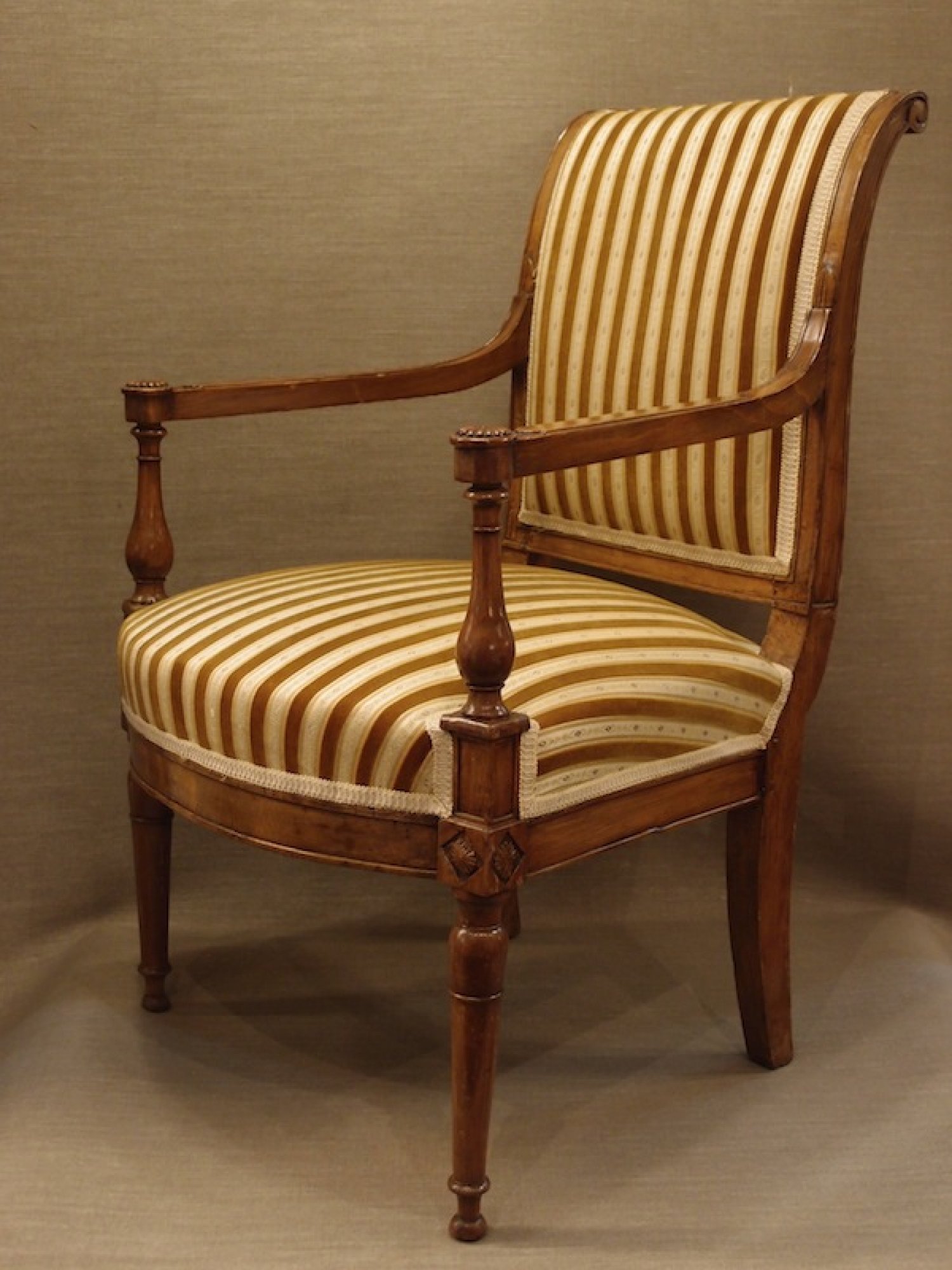 French Directoire Fauteuil Armchair Nr1 1795 | Roy's Antiques Pty Ltd ...