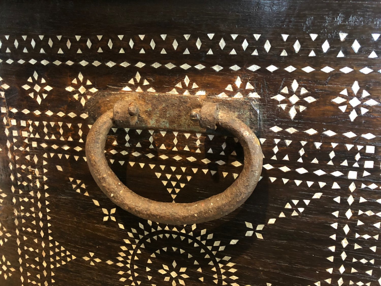 Mother of Pearl Inlaid Trunk c.1880 | Walter & Co | Australian Antique ...